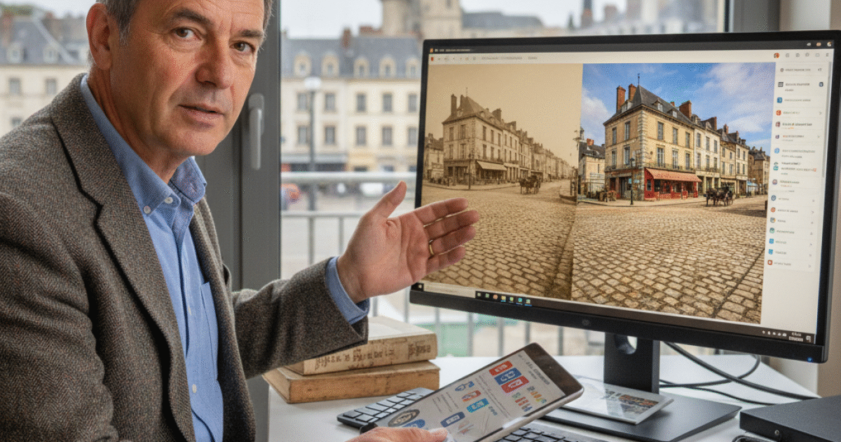 Niort : un passionné d'histoire fait revivre le passé de la ville avec ...